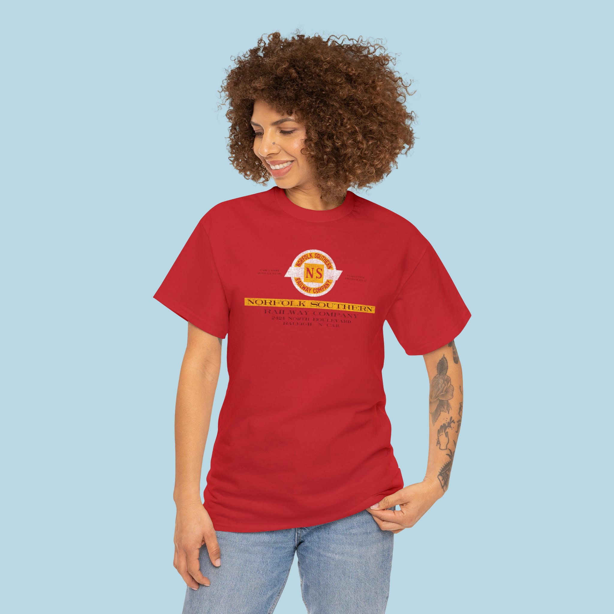 Norfolk Southern Railway T-shirt | 'original' NS Train Shirt, Vintage ...