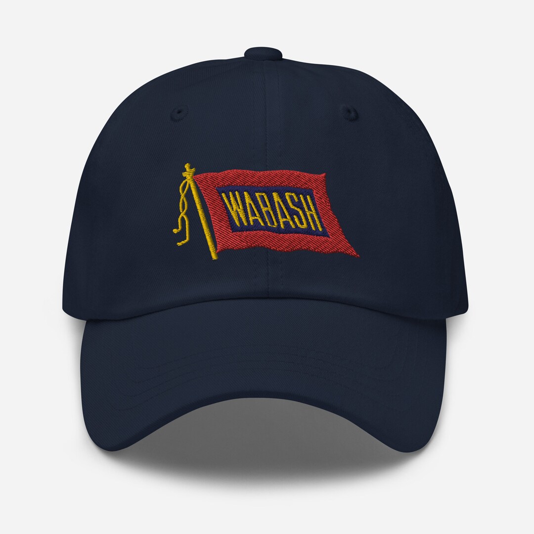 Wabash Railroad Hat | Embroidered WAB Vintage Railroad Hat, Railway ...
