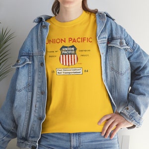 Union Pacific Railroad T-shirt | UP Train Lover Gift, Vintage Retro ...