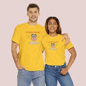 Union Pacific Railroad T-shirt | UP Train Lover Gift, Vintage Retro ...