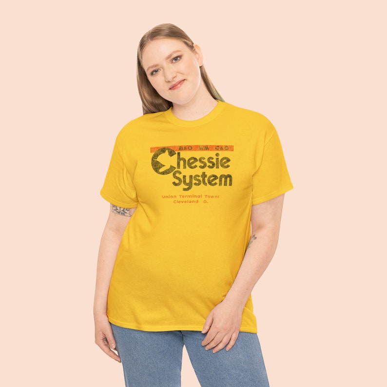 Chessie System Railroad T-shirt | Classic CSRR Locomotive and Train ...