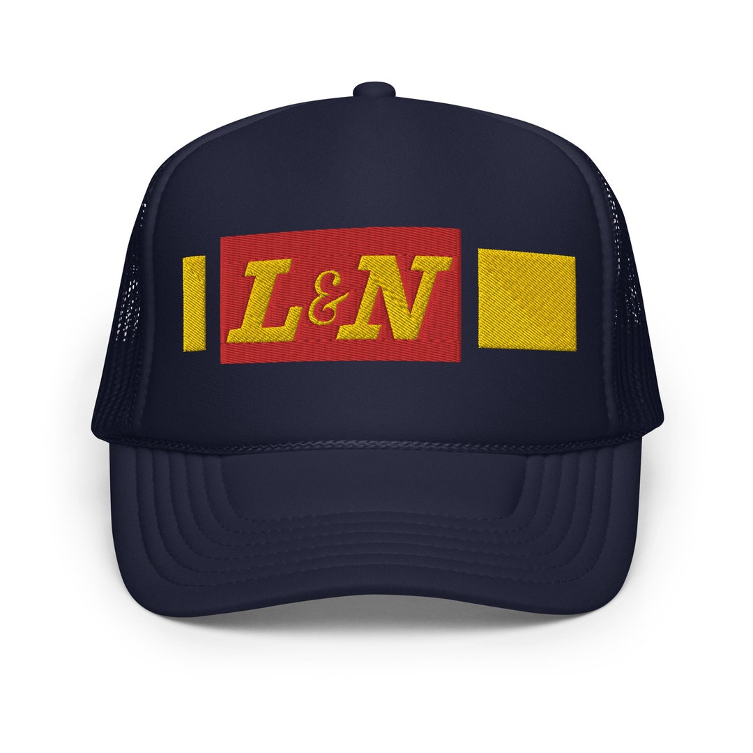 Louisville & Nashville Railroad Hat | Embroidered LN Vintage Train Hats ...