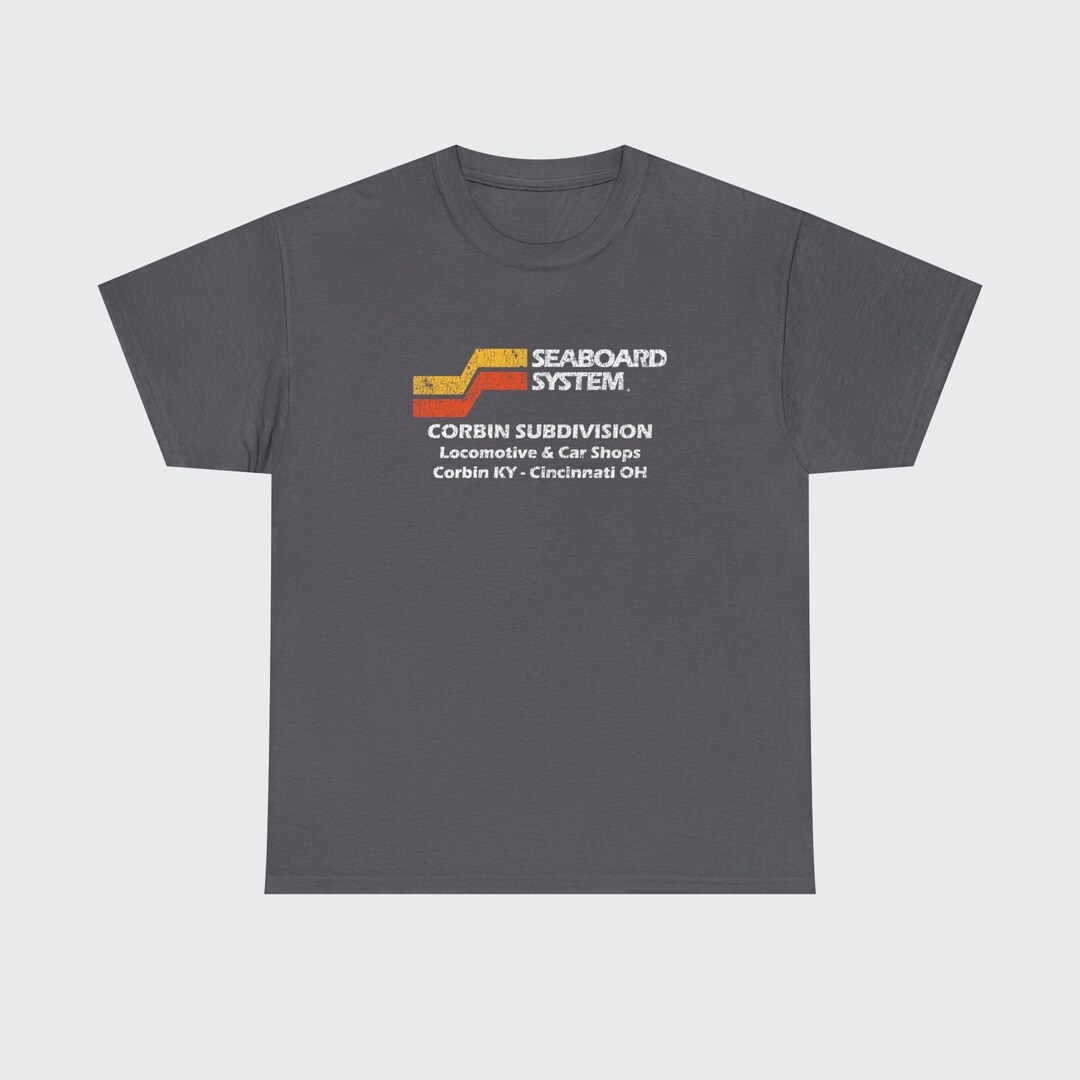 Seaboard System Railroad T-shirt | SBD Train Shirt, Vintage Retro Logo & Railfan Gift for Train ...