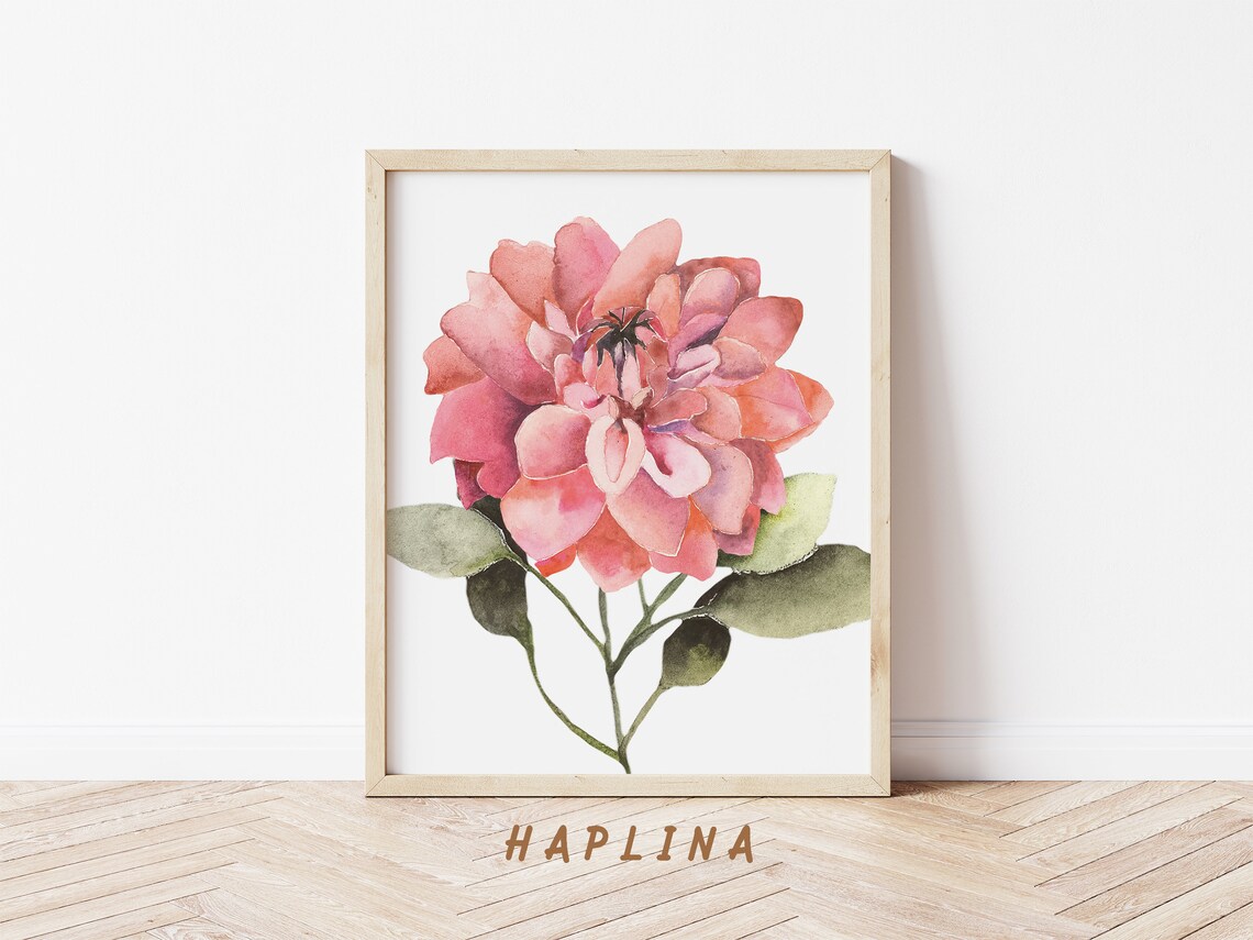 Printable Wall Art Flower Flower Wall Art Floral Print - Etsy