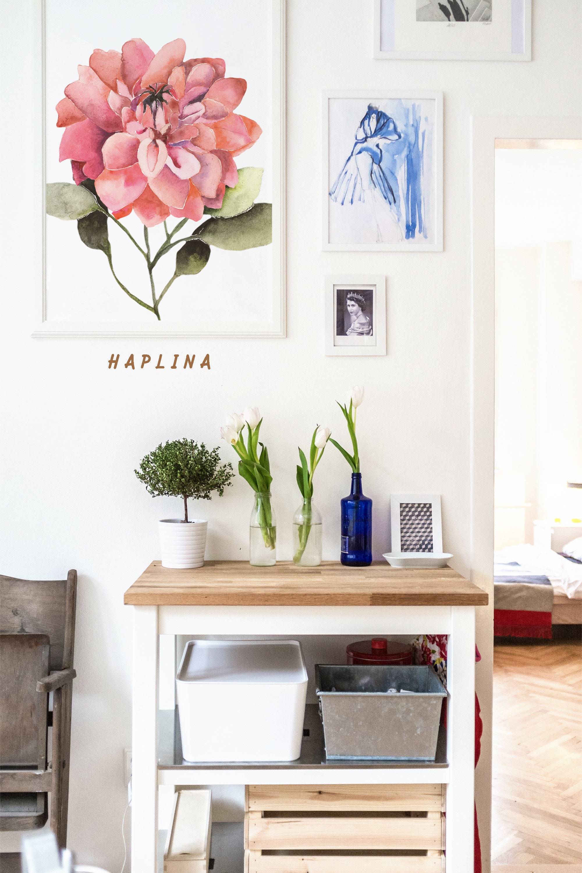 Printable wall Art Flower Flower Wall Art Floral Print | Etsy