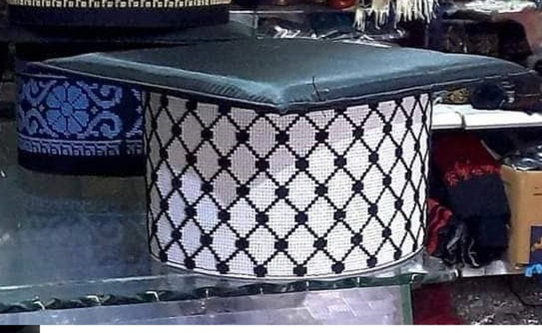 Palestine Pattern Matte Black Graduation Cap, Black Tassel - Etsy