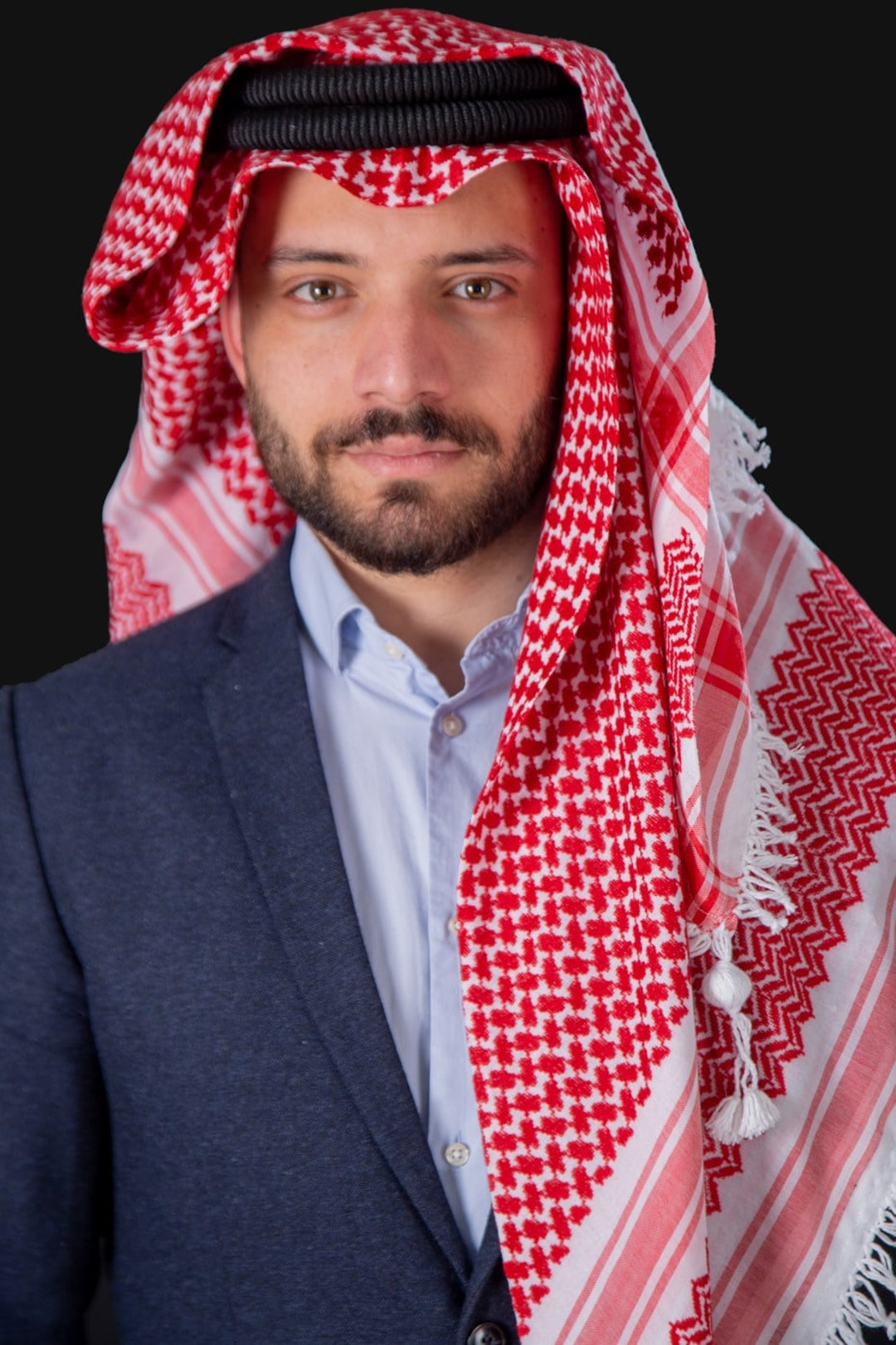 Palestine Shemagh Plus Headband Premium Quality Iqāl Agal Arabic ...