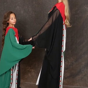 NEW Palestinian Traditional Arabic Dress Exclusive Design and Style - Etsy