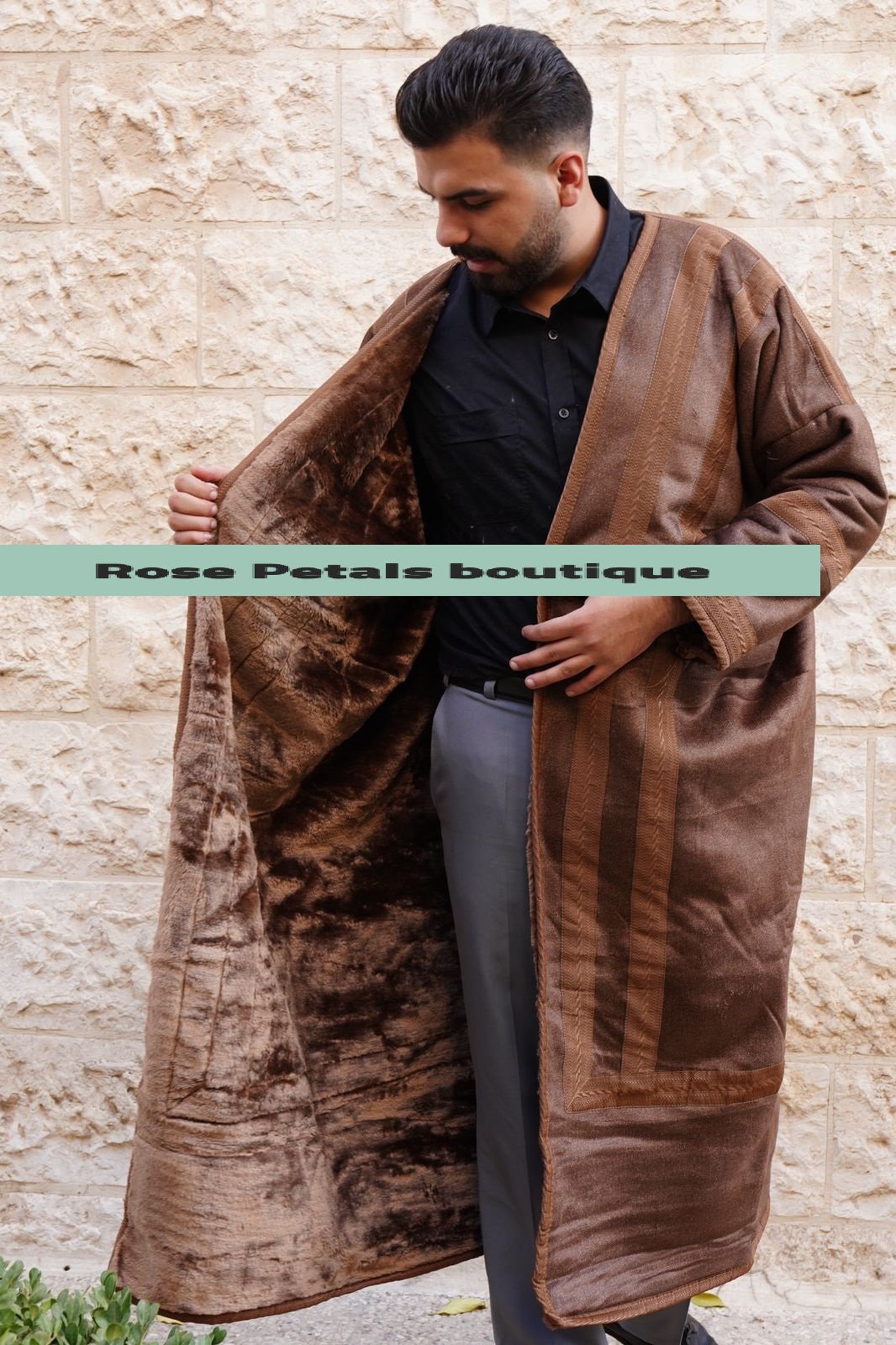 Farwa / Bisht Coat Fur Warm Winter Coat BRAND NEW Unisex / - Etsy
