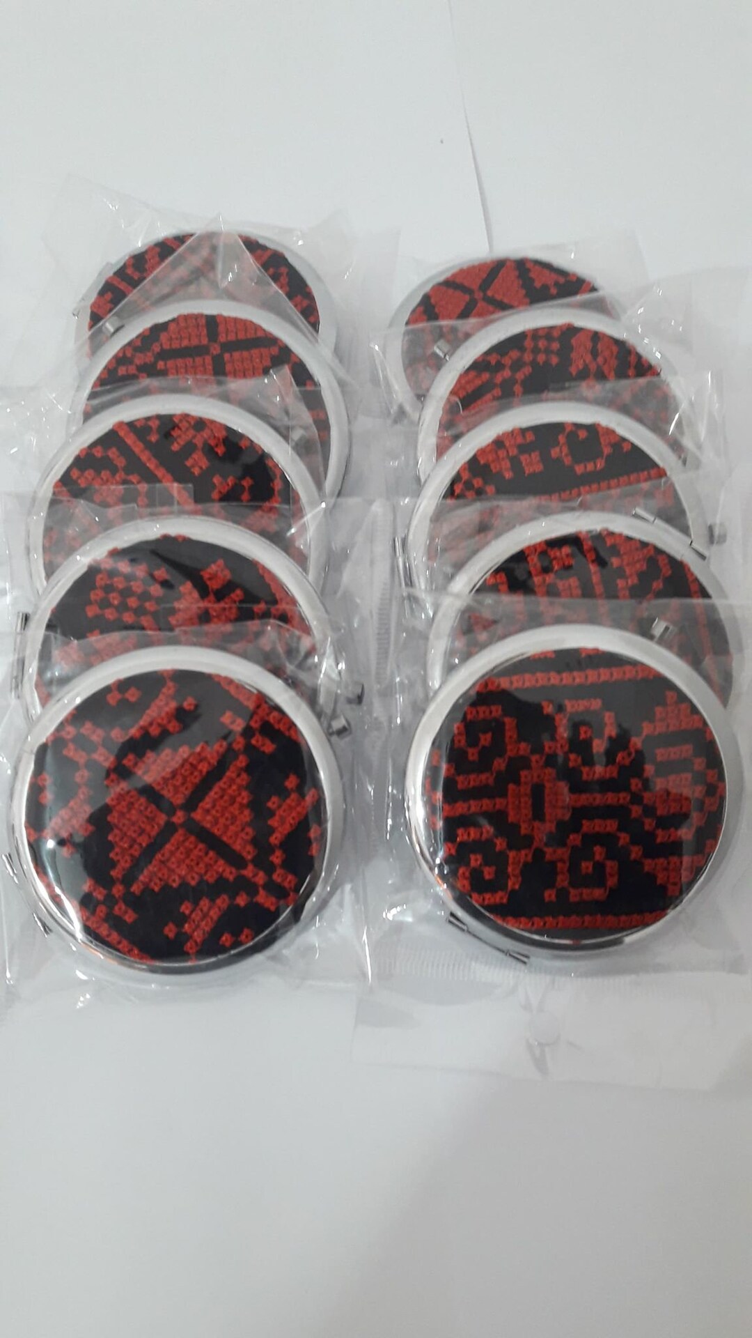 Package of 24 Embroidery Mirror for a Wedding or Special Events ...