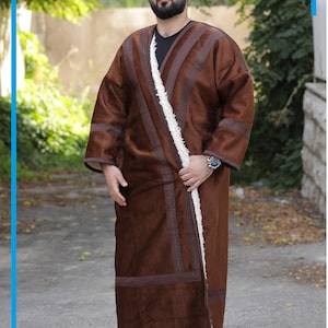 Farwa / Bisht Coat Fur Warm Winter Coat ( BRAND NEW ) Unisex / M, L,xl ...