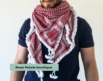 Royal Design Handmade Palestine Shemagh /arabic Scarf /head Dress ...