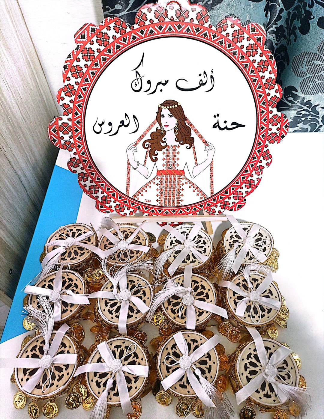 Henna Poster + 50 Henna Box for Special Events, Weddings, Bridal ...