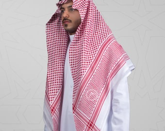 Jordan Shemagh Plus Headband Premium Quality Iqāl Agal Arabic | Etsy Canada