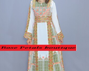 Palestinian Henna Thobe - Etsy