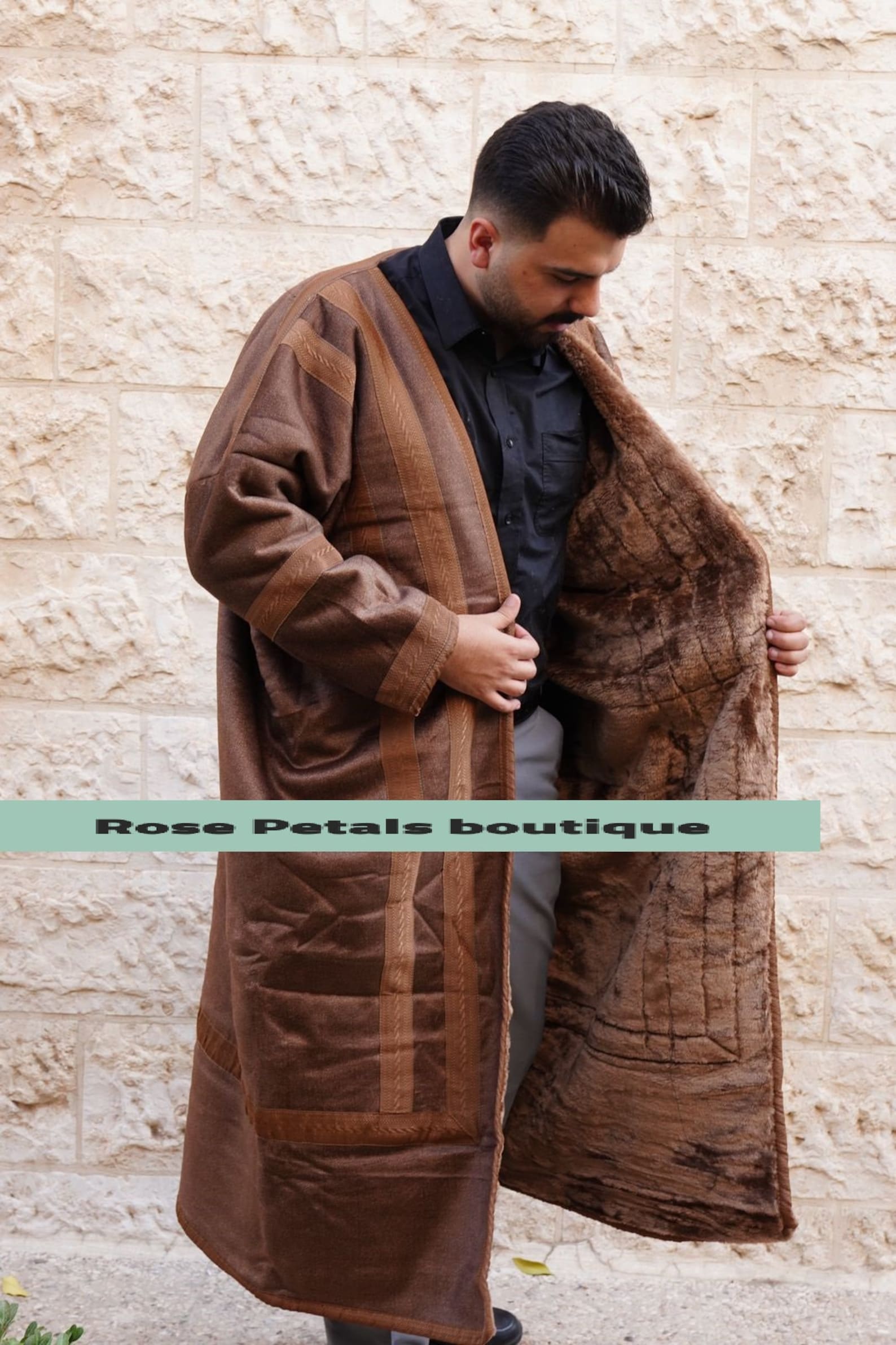 Farwa / Bisht Coat Fur Warm Winter Coat BRAND NEW Unisex / - Etsy