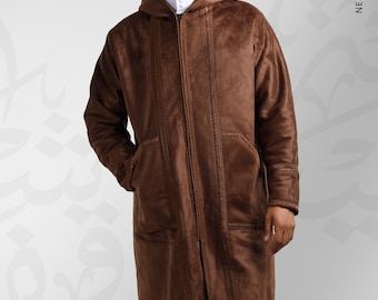 Farwa Bisht Fur Men Winter Coat Arabic Cloak - Etsy