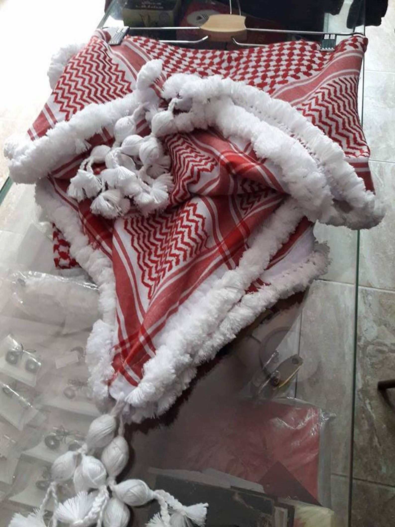 Handmade Jordan Shemagh /arabic Scarf /head Dress/ Ghutra - Etsy