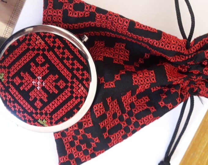 Package of Embroidery Mirror With Red Bags for a Wedding or Special ...