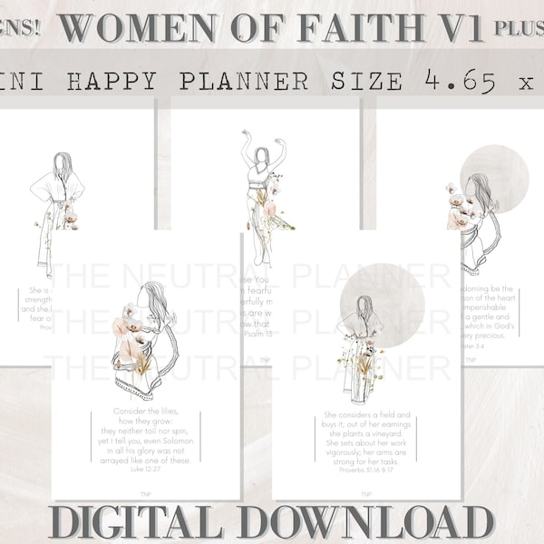 Faith Planner Insert - Etsy