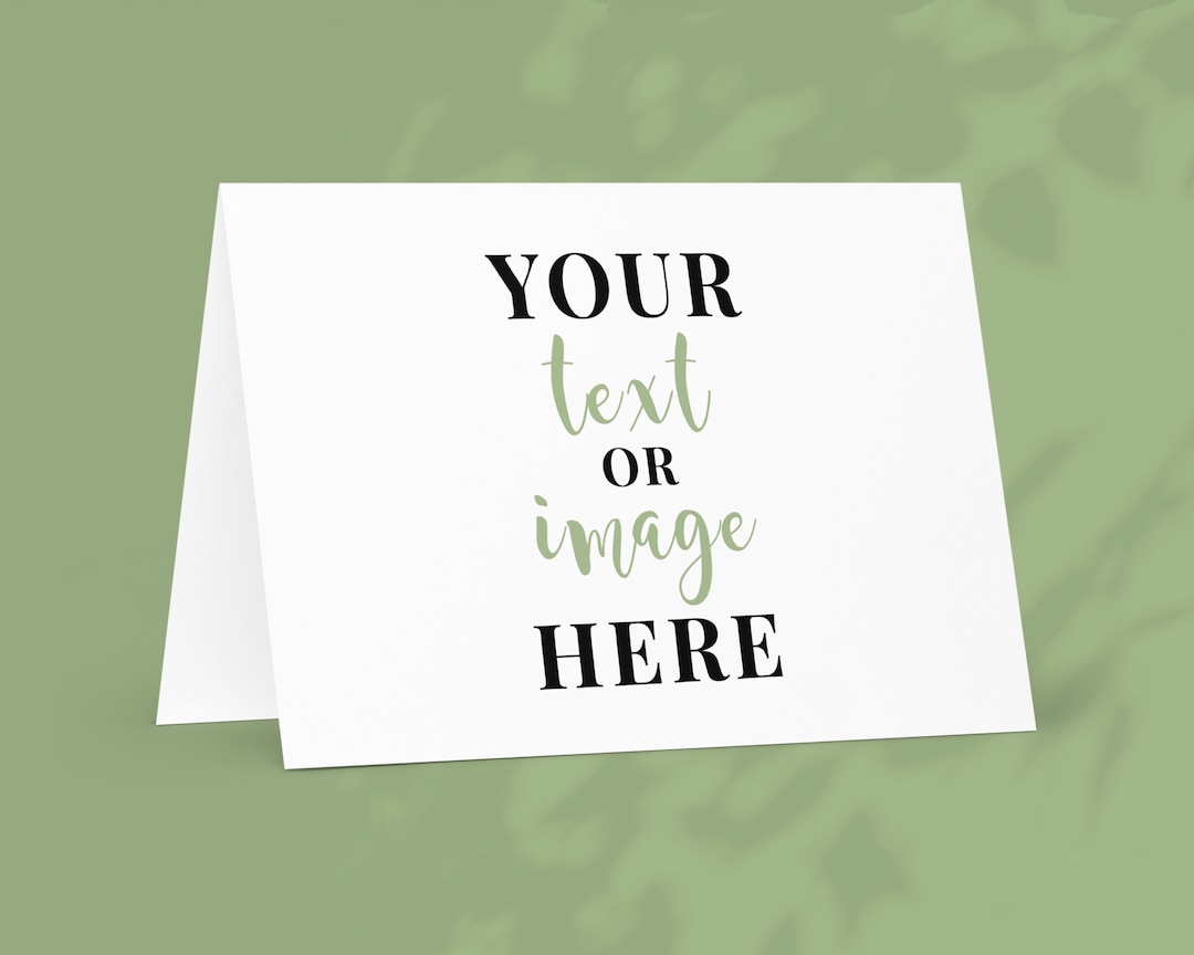 Personalized Greeting Card, Custom Greeting Card, Personalized Gift ...