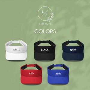 Personalized Visor, Classic Visor, Custom Visor, Personalized Gift ...