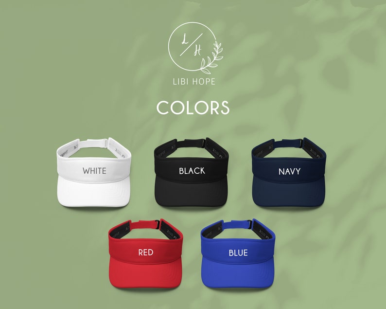 Personalized Visor, Classic Visor, Custom Visor, Personalized Gift ...