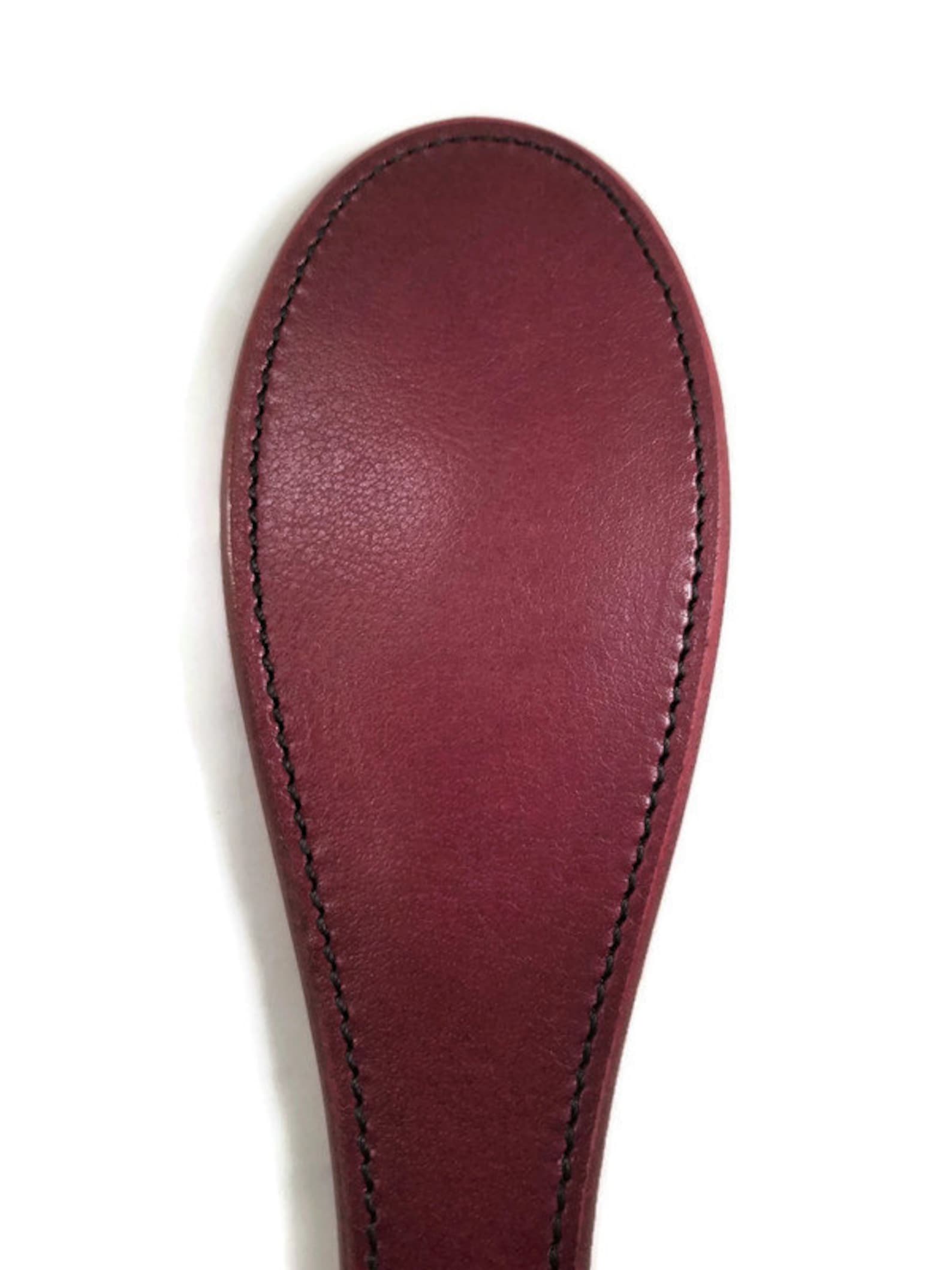 Leather Spanking Paddle BDSM Paddle OTK Paddle Over the Knee Paddle ...