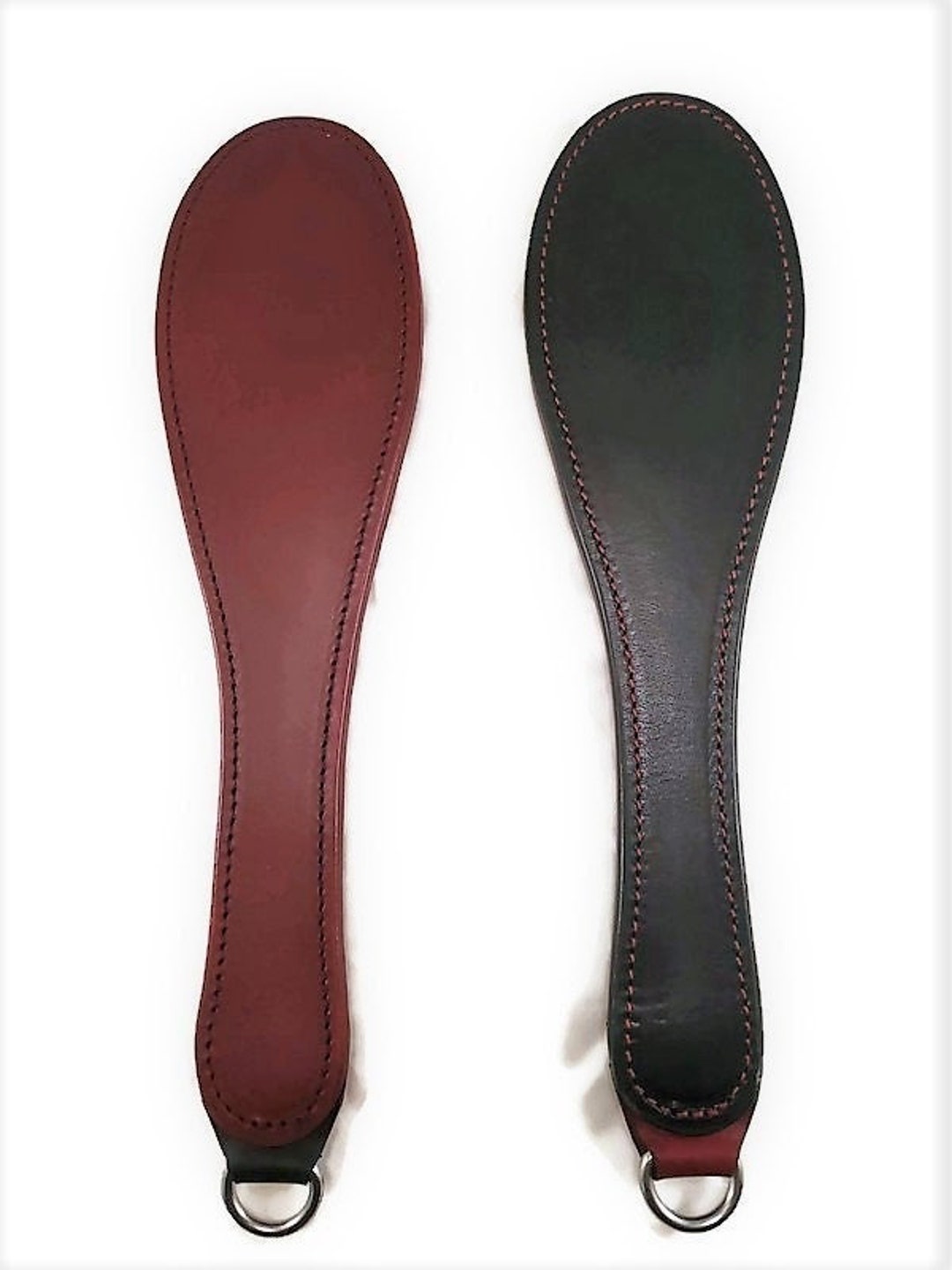 Leather Spanking Paddle BDSM Paddle OTK Paddle Over the Knee Paddle ...