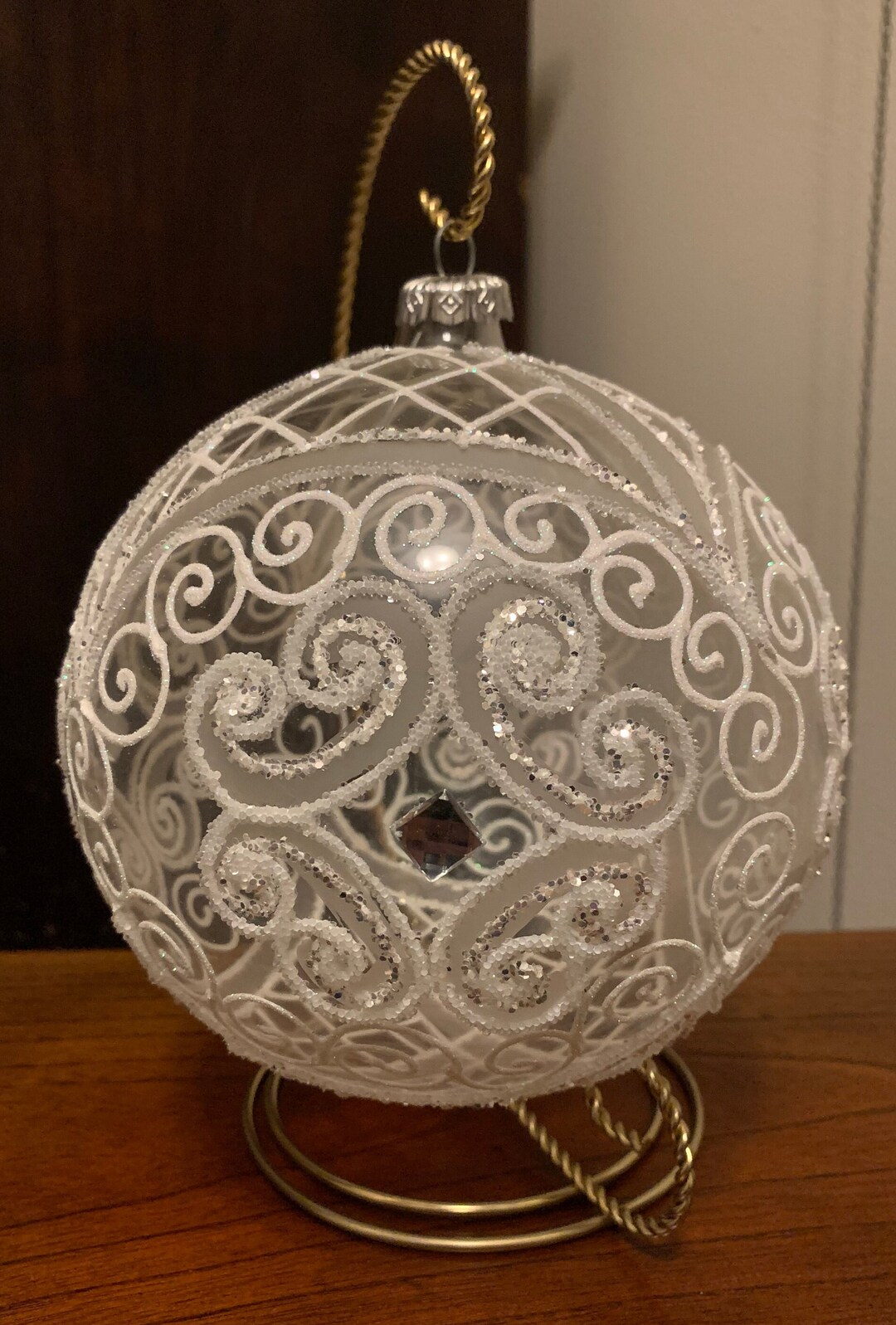 Exquisite Traditional Polish Glass Ornament Hand Crafted 150mm - Etsy