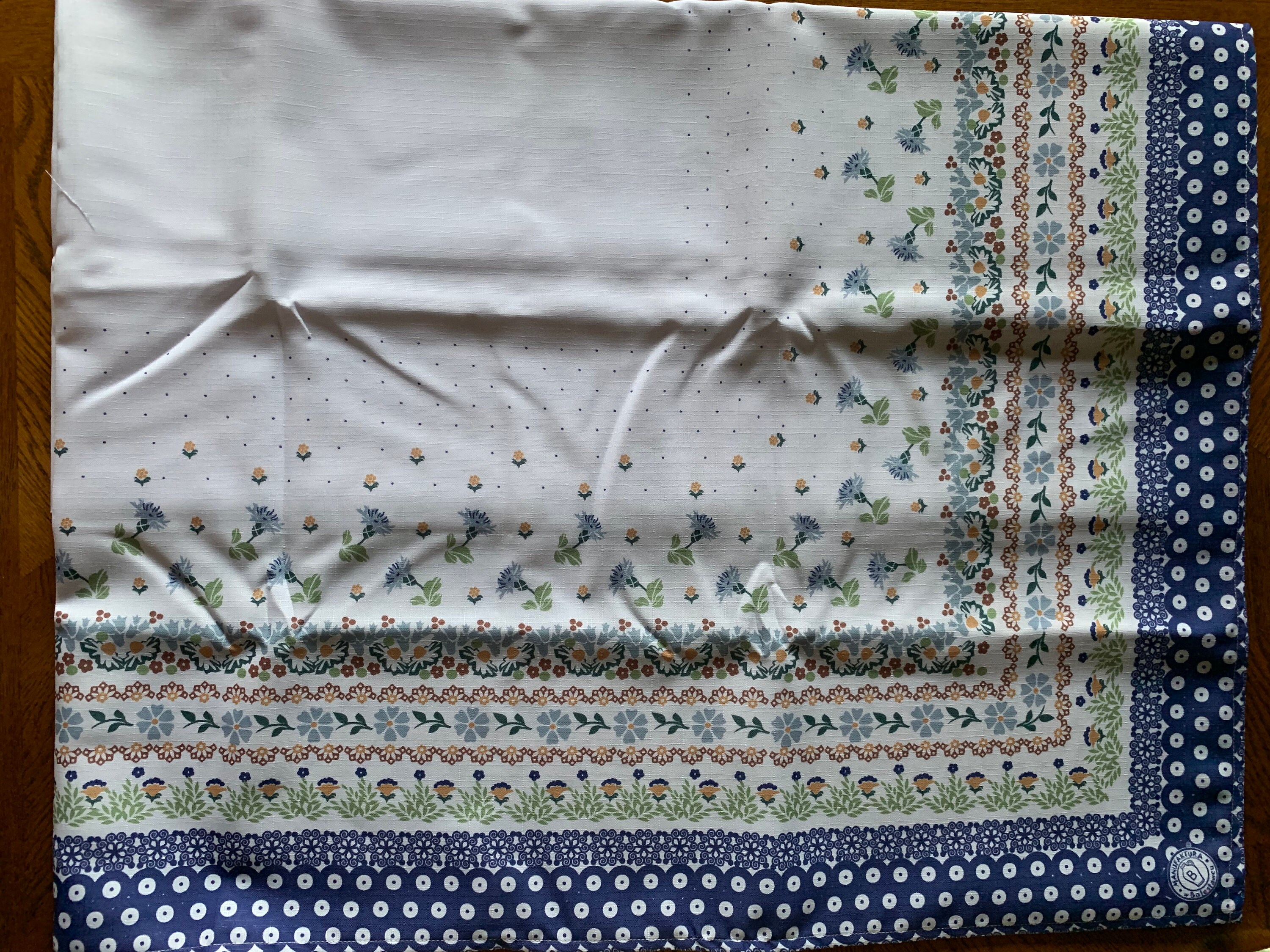 Polish Pottery Rare Exquisite Tablecloth Authentic Design - Etsy