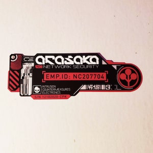Arasaka Cyberpunk 2077 Sticker: Video Game Decal - Etsy