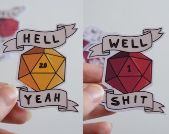 Ranger Class D20 Sticker Rpg Sticker Tabletop Gaming - Etsy