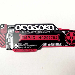 Arasaka Cyberpunk 2077 Sticker: Video Game Decal - Etsy