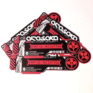 Arasaka Cyberpunk 2077 Sticker: Video Game Decal - Etsy