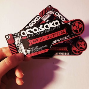 Arasaka Cyberpunk 2077 Sticker: Video Game Decal - Etsy