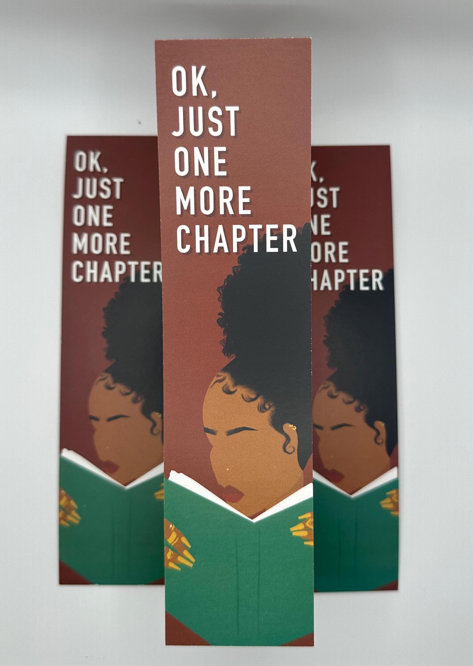 Just One More Chapter Bookmark - Etsy