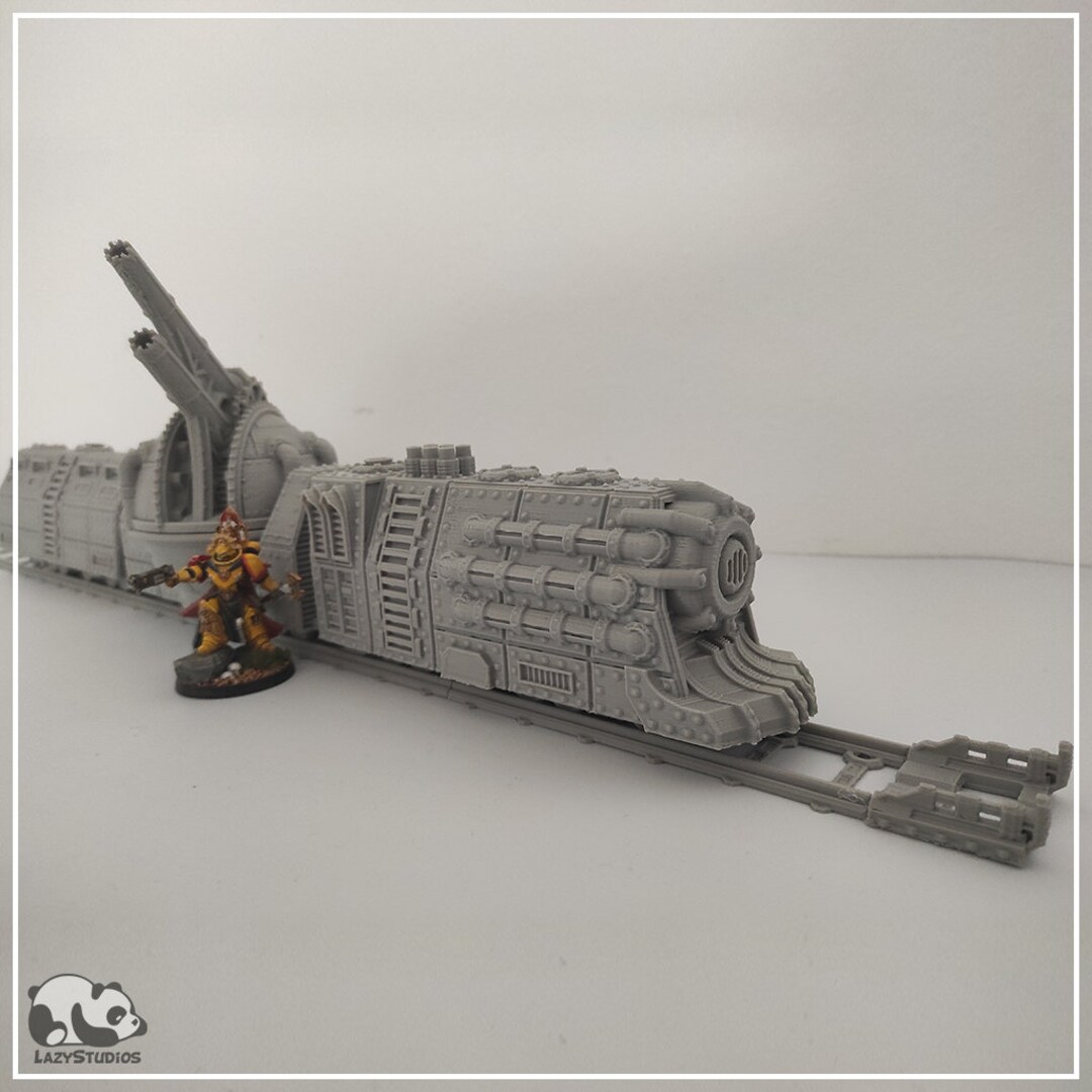 Armored Cannon Train / Heresy Train / Freight Train / Cannontrain for ...