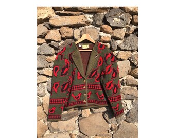 Folk Cardigan | Etsy