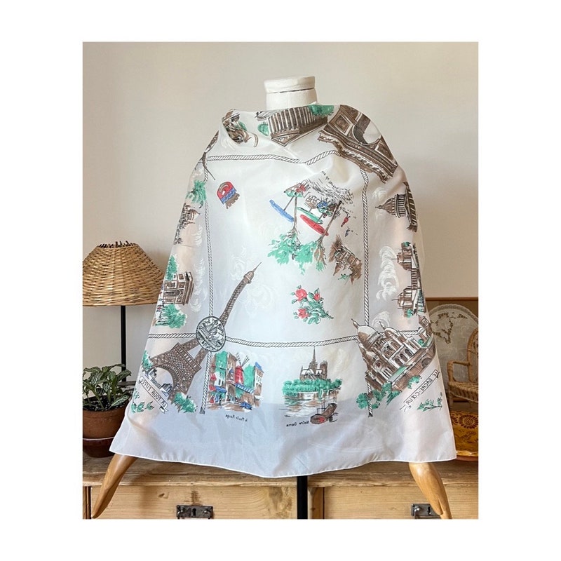 Map Scarf - Etsy