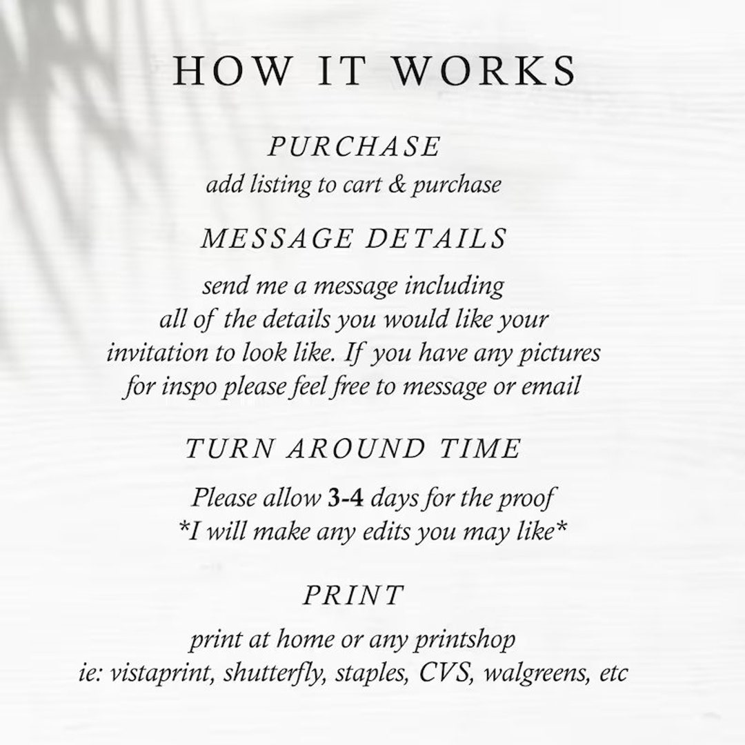 Custom Invitation Design From Scratch Digital Custom - Etsy