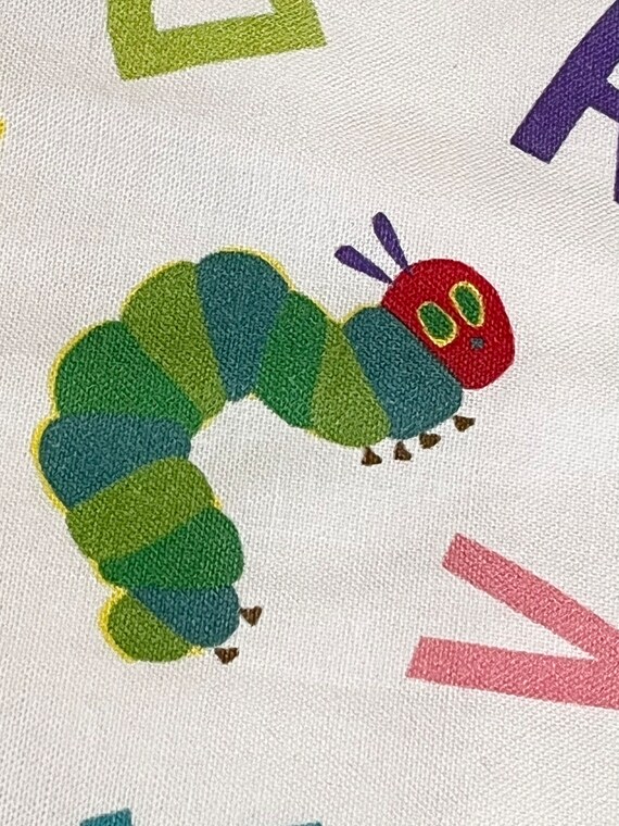 VERY HUNGRY CATERPILLAR by Eric Carle Quality Premium Cotton - Etsy