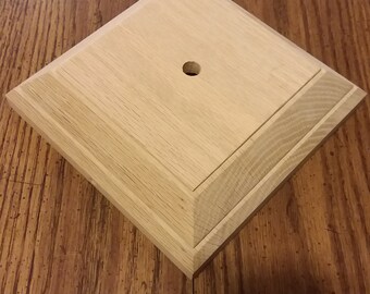 Unfinished Wood Base | Etsy