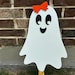 Ghost Trick or Treat and Boo Halloween Fall Yard Art Set - Etsy