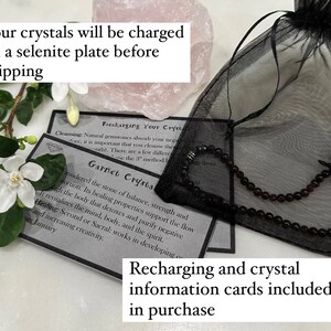 Genuine Black Tourmaline, Blue Tiger Eye & Hematite Bracelet Triple ...