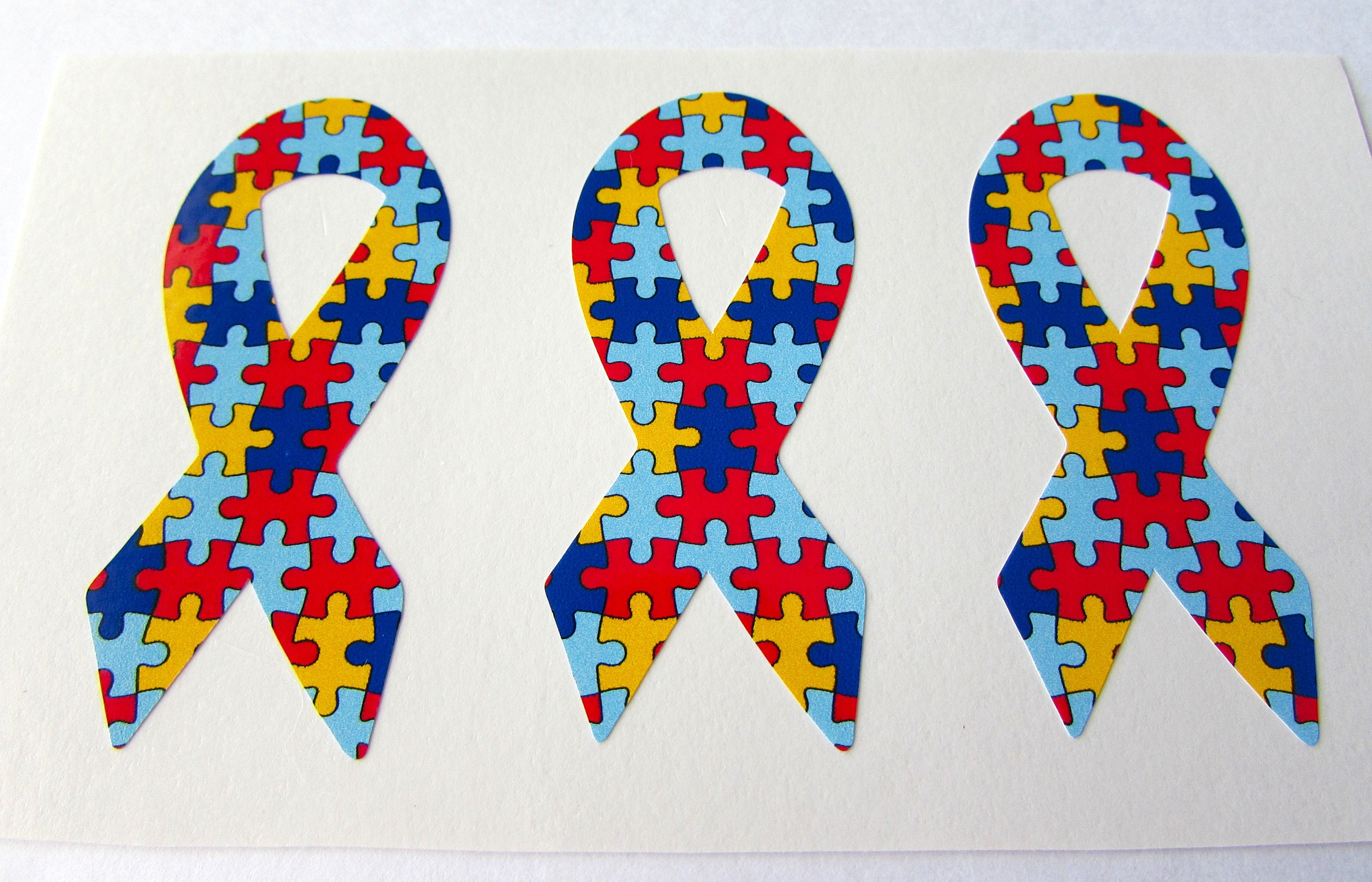 Autism Awareness Vinyl Decals - Autism Awareness - Autism Puzzle Piece ...
