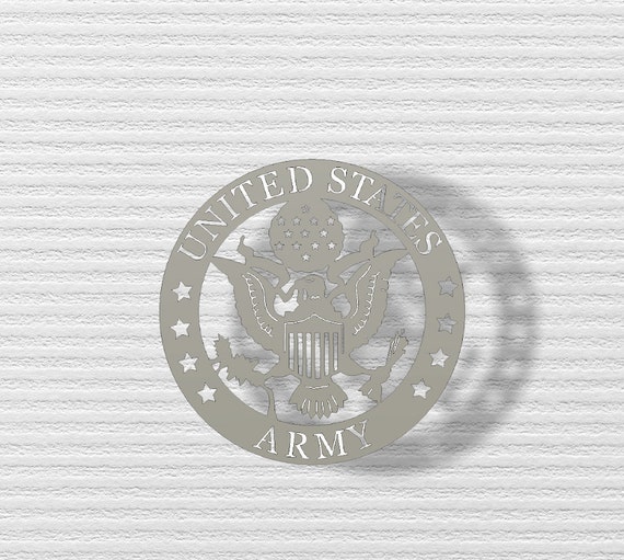 US Army Metal Decor Metal Wall Art Wall Decor Sign | Etsy