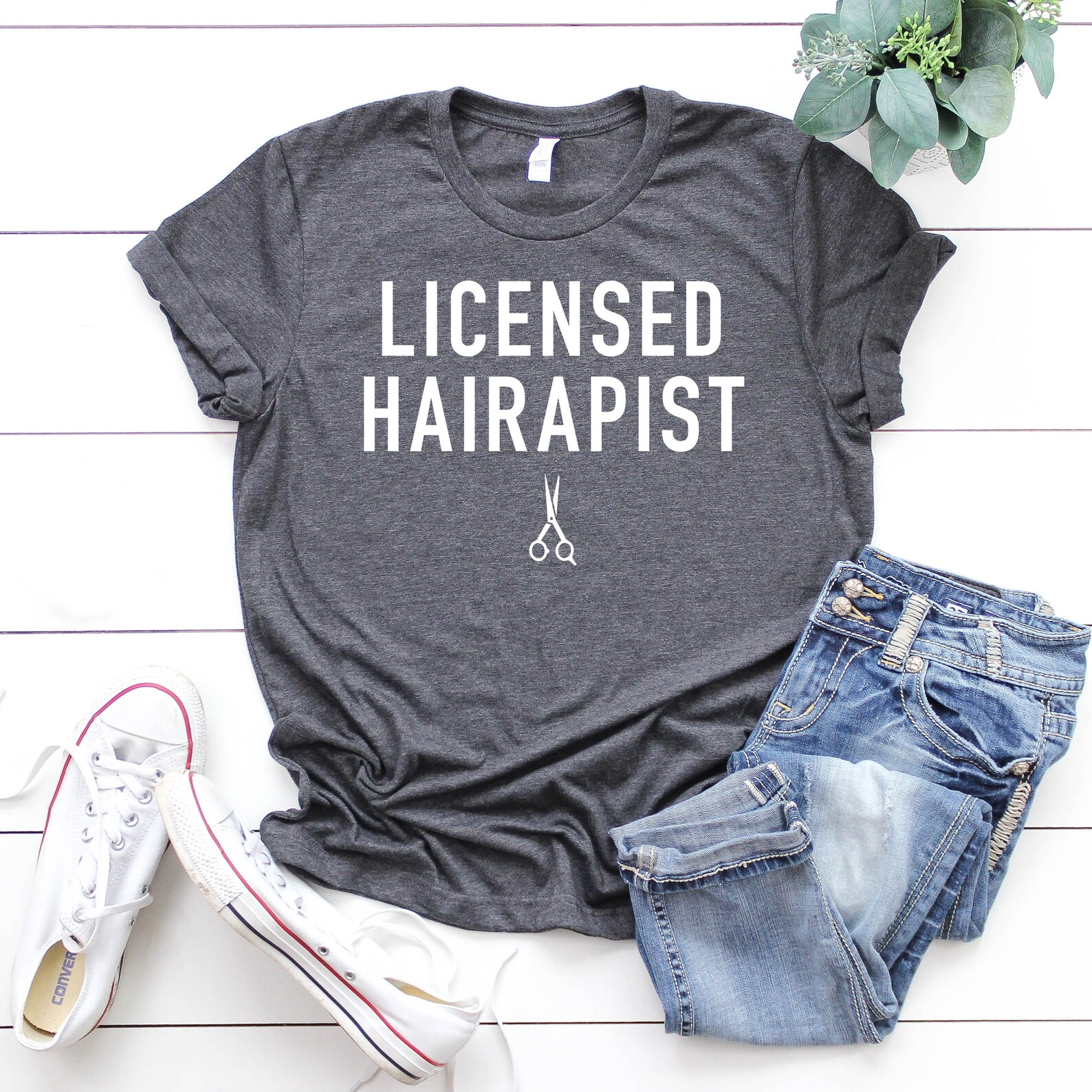 Hair Stylist Shirt Licensed Hairapist Hair Stylist Gift - Etsy