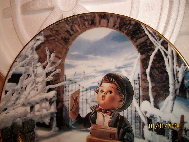 VINTAGE Super-rare Hummel Calendar Plate February no Month on | Etsy