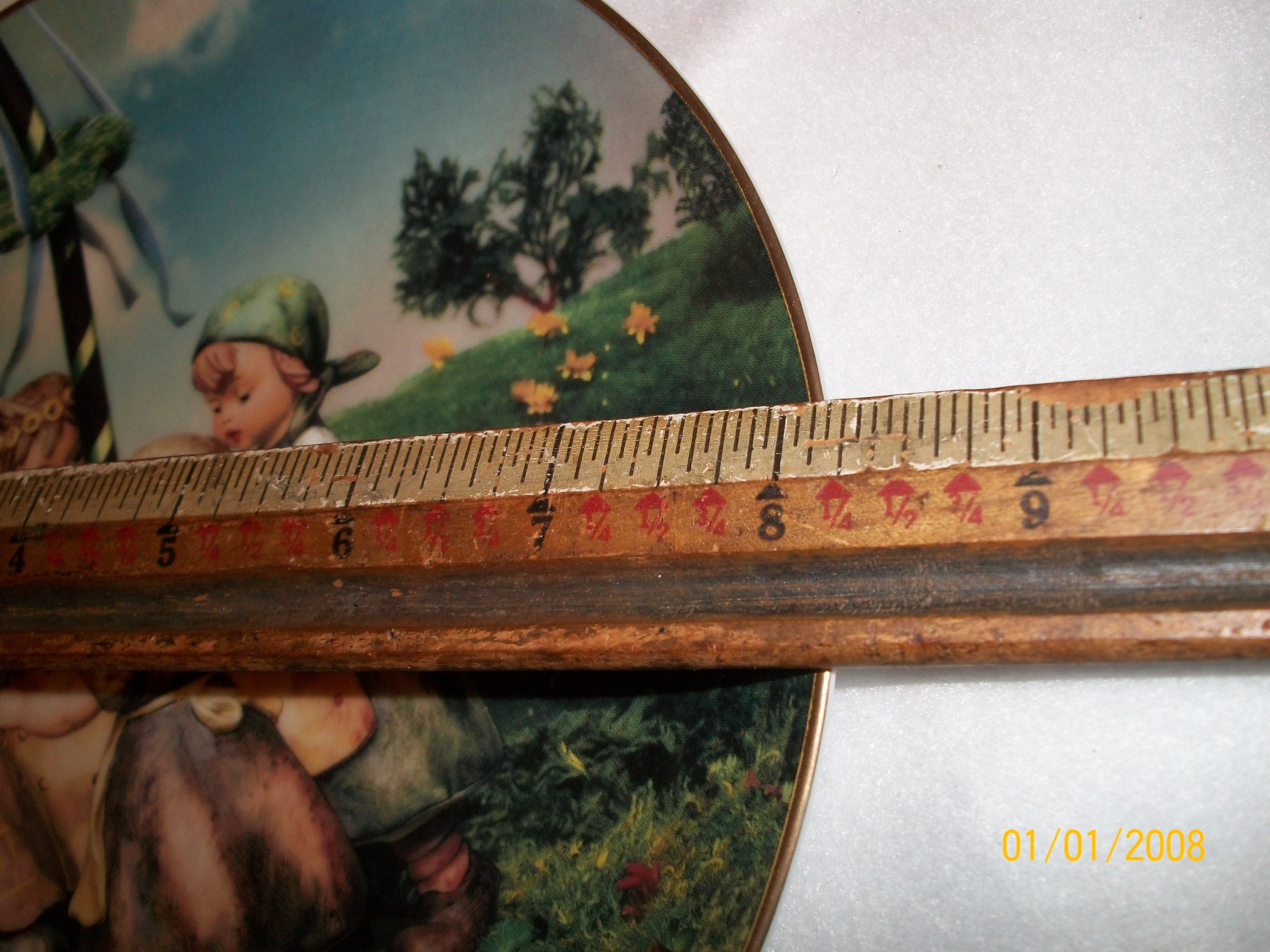 VINTAGE Rare Hummel Calendar Plate December WY8158 Holiday - Etsy